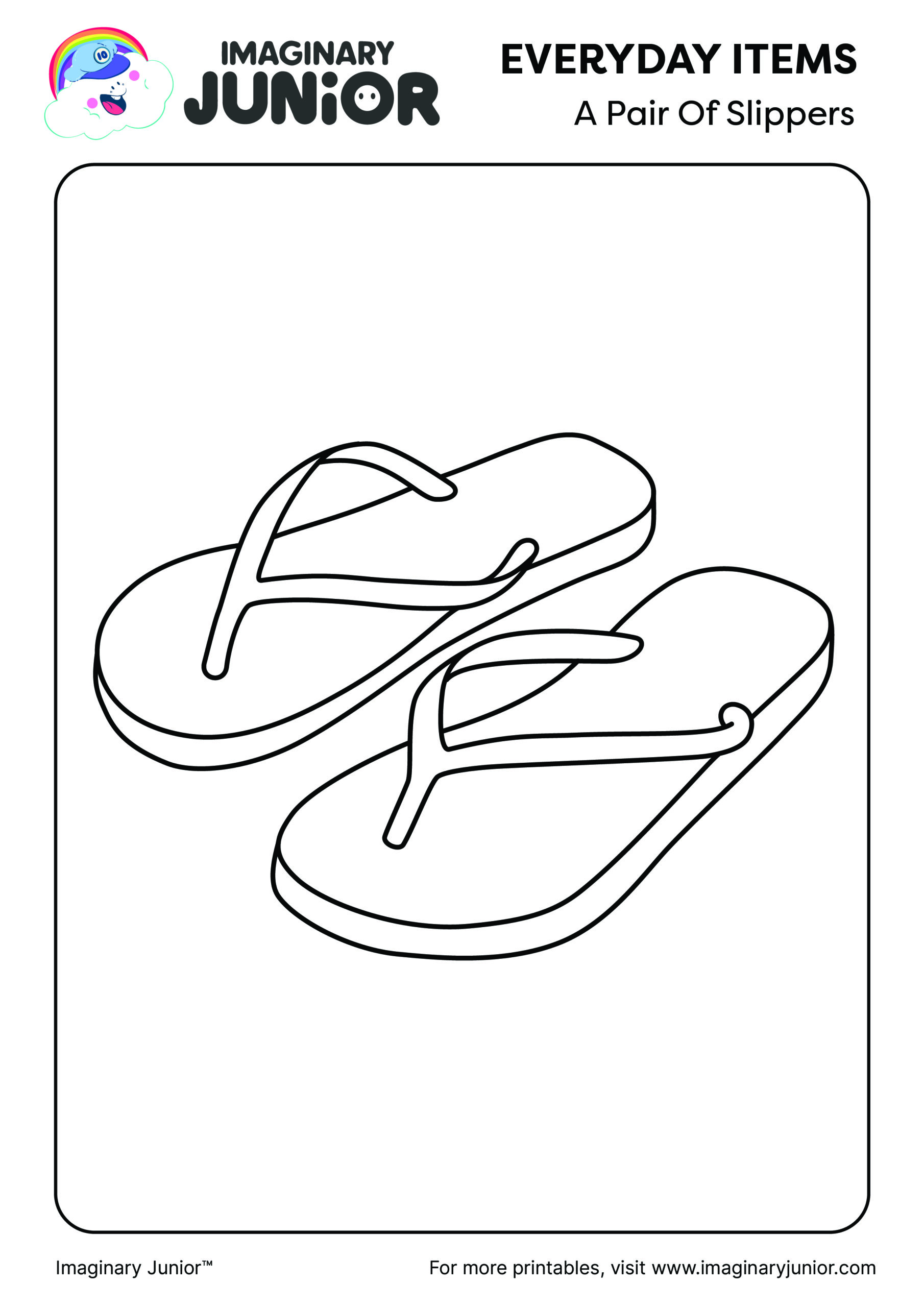 A Pair Of Slippers - Imaginary Junior