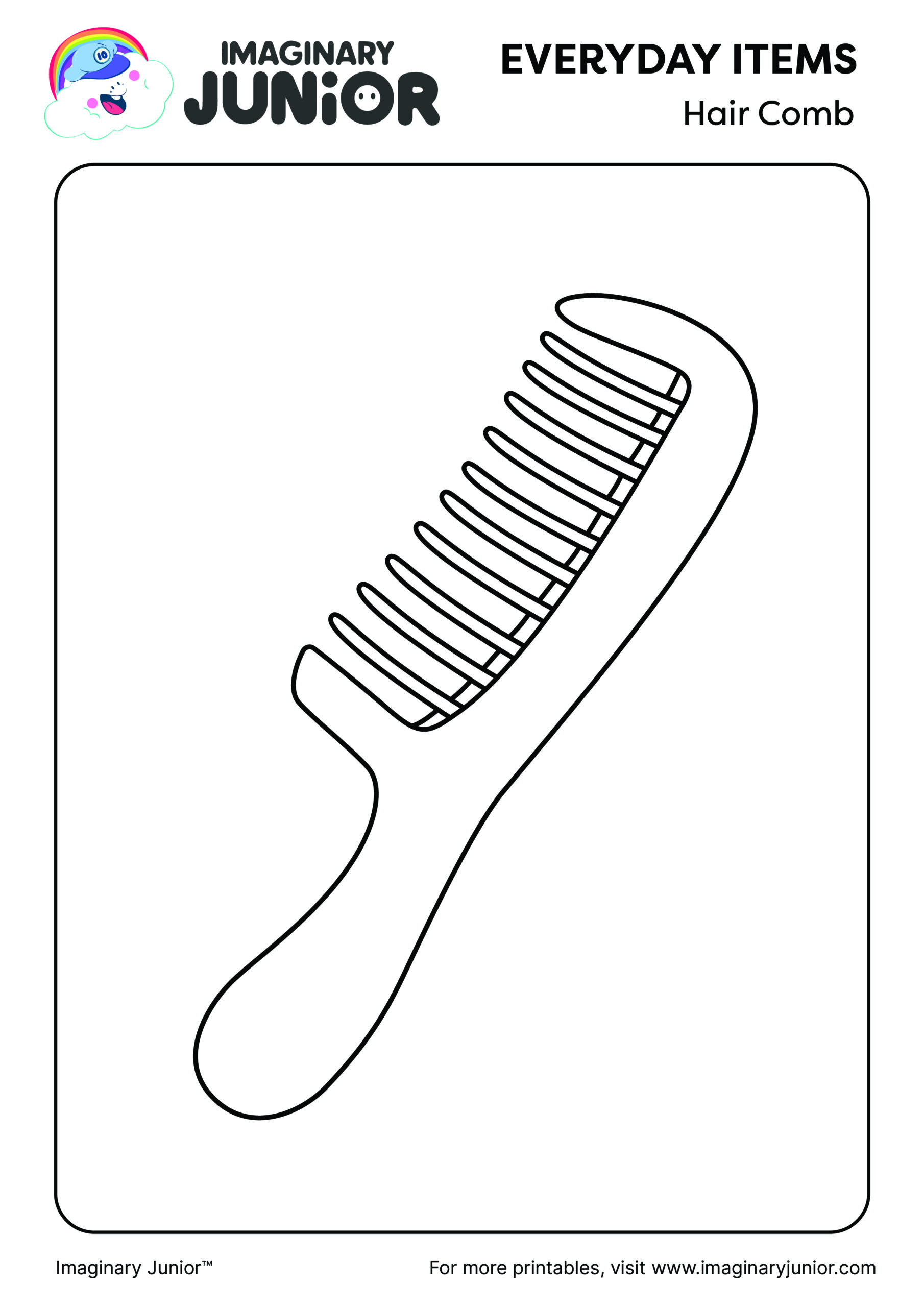 Hair Comb - Imaginary Junior